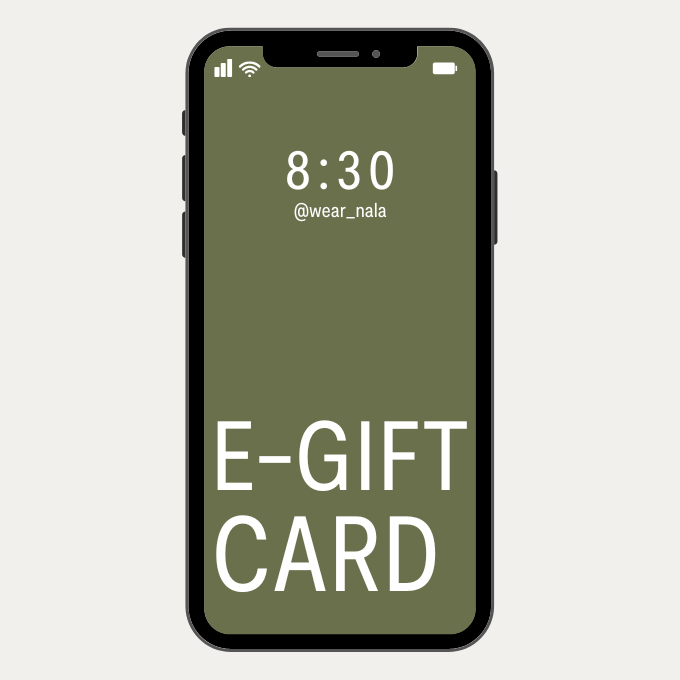 Underwear Gift Card | Bra Gift Card | Spoil Someone | Nala